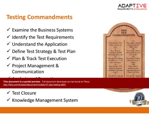 Module 07 Cpic Testing Ppt Slide Deck