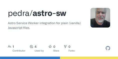 Github Pedraastro Sw Astro Service Worker Integration For Plain Vanilla Javascript Files