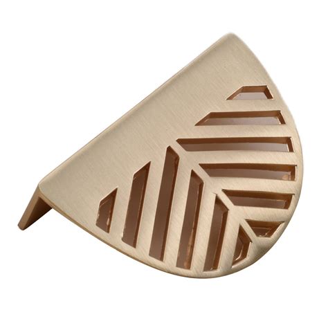 Blad Vormige Decoratieve Zinklegering Pulls Handva Grandado