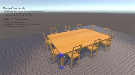 Unity Procedural Generation Table With Chairs Youtube