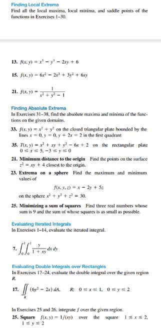 Solved Finding Local Extrema Find All The Local Maxima