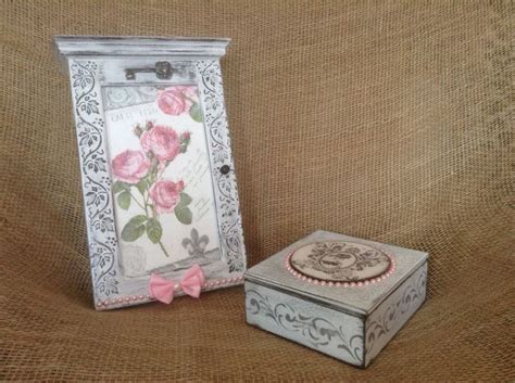 Декупаж Ключница и шкатулка для мелочей Шкатулка Работы Буфеты