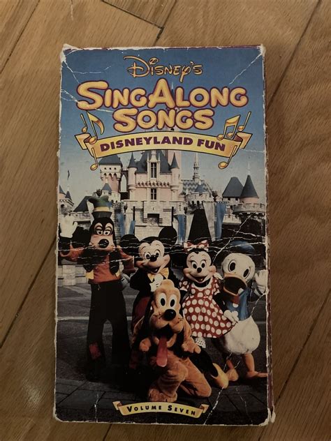 Disney Sing Along Songs Vhs Disneyland Fun Splash Mountain Front Of Hot Sex Picture