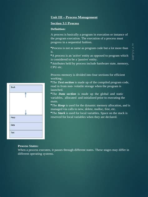 Understanding Process Management In Os Pdf Thread Computing
