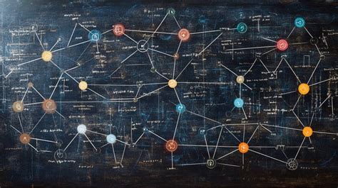 Free Complex Network Visualization Photo Network Visualization Chalkboard Download At