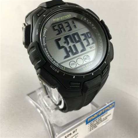 Timex Marathon Wr50m Digital Watch Watchcharts Marketplace