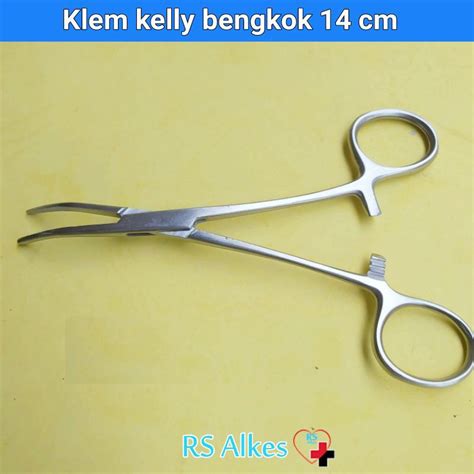 Jual Klem Kelly Bengkok Kelly Haemostatic Forcep Curved Shopee Indonesia