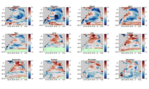 Fig B3 Monthly Comparison Between Pco2 Sw Climatologies Estimated