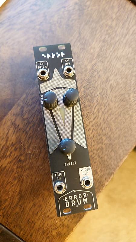 Errorinstruments Error Drum S Black Silver Reverb