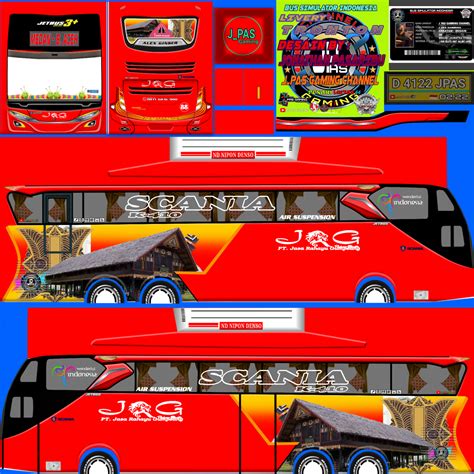 10 Download Livery Bussid Jrg Jasa Rahayu Gumpueng
