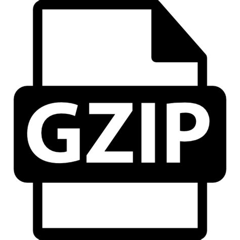 GZIP File Format Variant Free Interface Icons