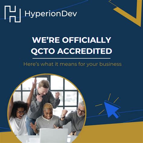 📣 Hyperiondev Is Now Qcto Accredited Hyperiondev