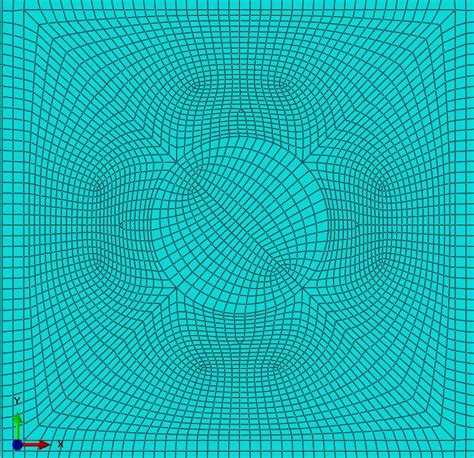 Geometry And Mesh Discretization Of The Numerical Model Leftlining
