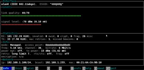 Wavemon Free Tool To Monitor Wifi Networks In Linux