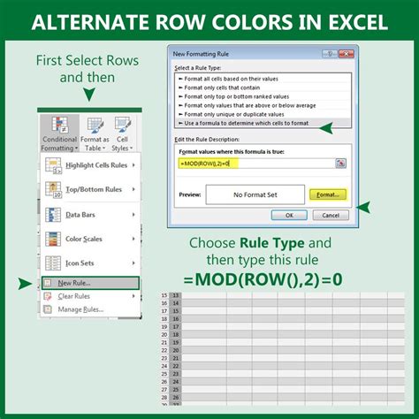 How To Make Excel Sheet Alternate Row Colors Design Talk