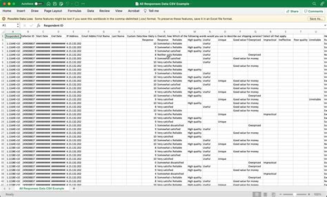 Export Examples SurveyMonkey Help