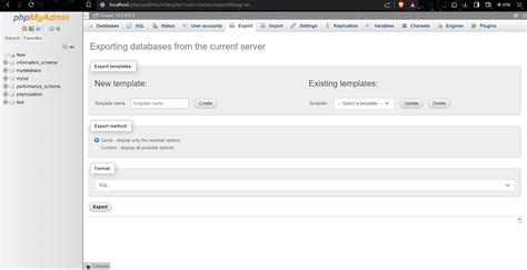 How To Backup Database Nucleio Information Services
