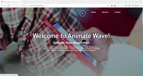 Finished An Amazing Animated Website Using Html Css And Javascript Pankaj Banseriya Posted