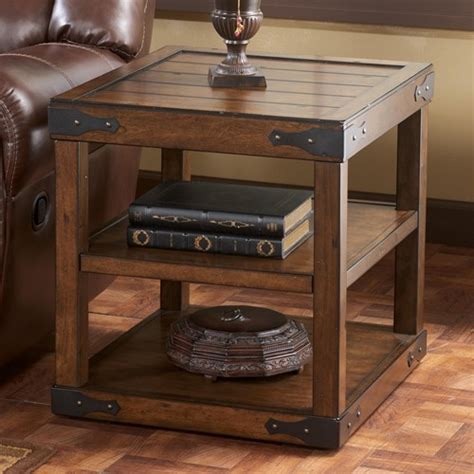 Rustic End Table Design Images Photos Pictures