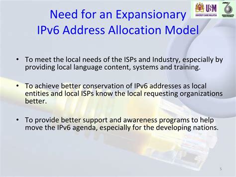 Ppt An Expansionary Approach Towards The Ipv6 Address Allocation Model Powerpoint Presentation