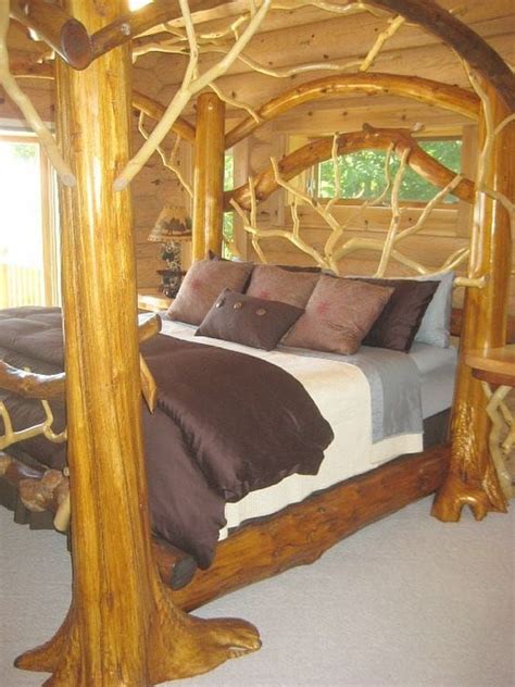 Wood Bed Canopy Frame At Eugene Goff Blog