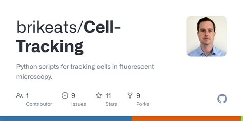 Github Brikeatscell Tracking Python Scripts For Tracking Cells In Fluorescent Microscopy