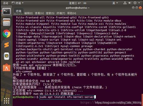ubuntu18 04lts搭建nfs及配置详解（修改完善） ubuntu nfs认证 csdn博客