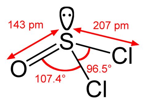 Socl2 Lewis Structure Molecular Geometry Polar Or Non Polar Bond Angle