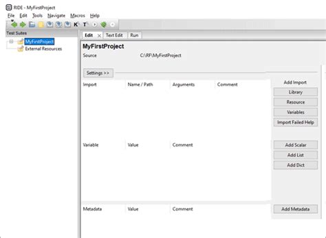 Getting Started With Ride Robot Framework Ide