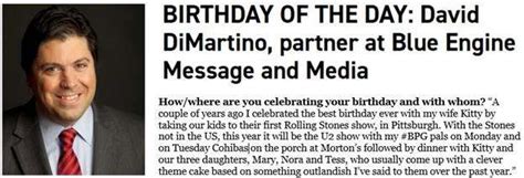 David Di Martino In Politico Birthday Of The Day Sevenletter
