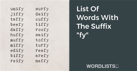 List Of Words With The Suffix Iety