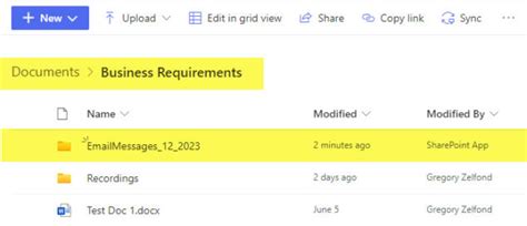 Default And Automatically Created Folders In Sharepoint Online