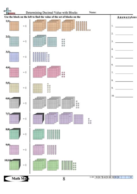 Determining Decimal Value Visual