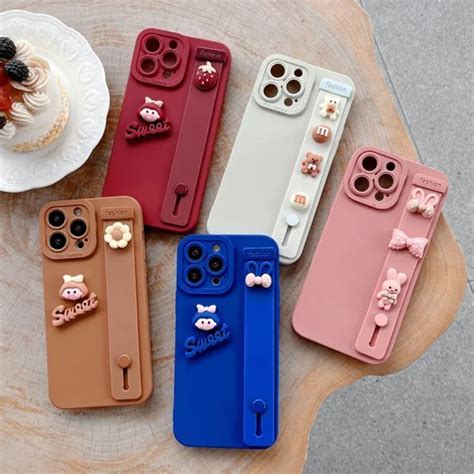 인팍쇼핑 갤럭시 A32 4g 버디 A22 점프 A52 5g 캐릭터 미니 파츠 거치대 조절 스트랩 폰 케이스 스마트폰 액세서리 웨어러블