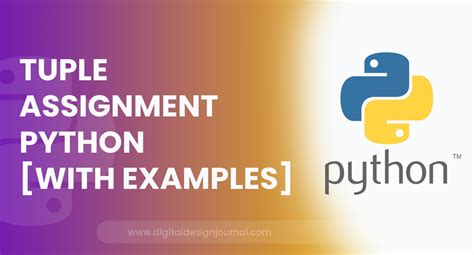 Tuple Assignment Python With Examples
