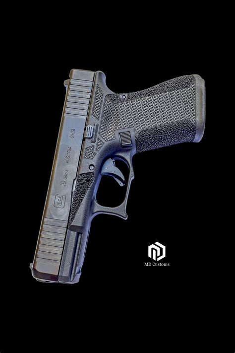 Glock 19 With Md Customs Hybrid Mesh Package R Glockmod