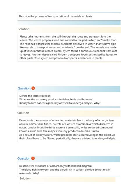 Long Answer Type Questions Pdf