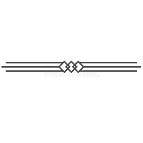 Art Deco Divider Stock Illustrations 7 576 Art Deco Divider Stock