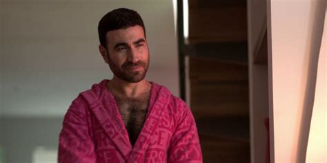 Versace Pink Bathrobe Worn By Brett Goldstein In Ted Lasso S03e10