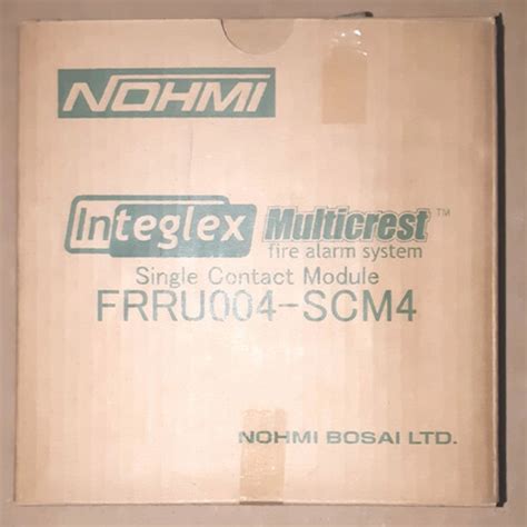 Jual Single Contact Module SCM4 Nohmi Alarm Module Kab Sidoarjo Coretechnone Tokopedia