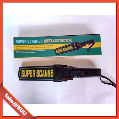 Metal Detektor Alat Deteksi Logam Lazada Indonesia