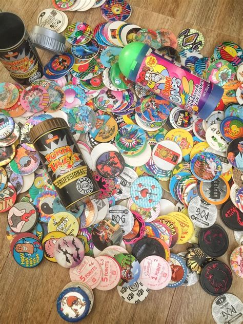 Pogs And Tazos Collection