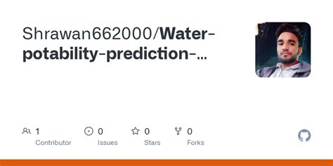Github Shrawan662000water Potability Prediction Using Machine Learning