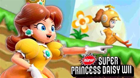 New Super Princess Daisy Wii La Principessa Daisy Protagonista Di New Super Mario Bros Wii In