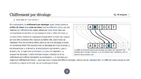 Code De César