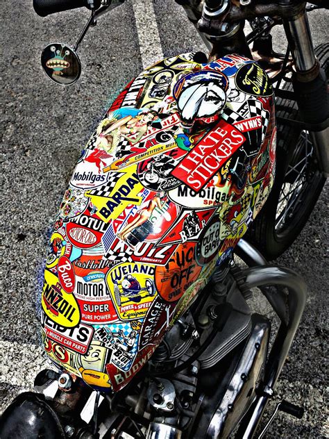 Mercenary Garage Stickerbomb
