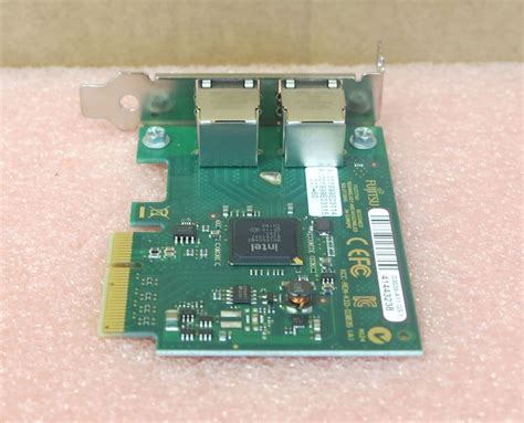 Intel Fujitsu I350 T2 D3035 A11 Ethernet Network Interface Card Pci E X4 Nic