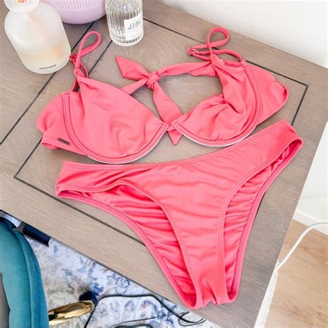 Oneill Swim Oneill Saltwater Solid Bikini Set Poshmark