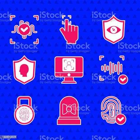 Set Face Recognition Motion Sensor Fingerprint Voice With Lock User Protection Shield Eye Scan