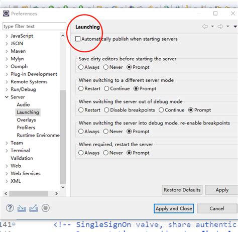 解决tomcat修改serverxml和contentxml后自动还原问题tomcat 自动还原文件 Csdn博客
